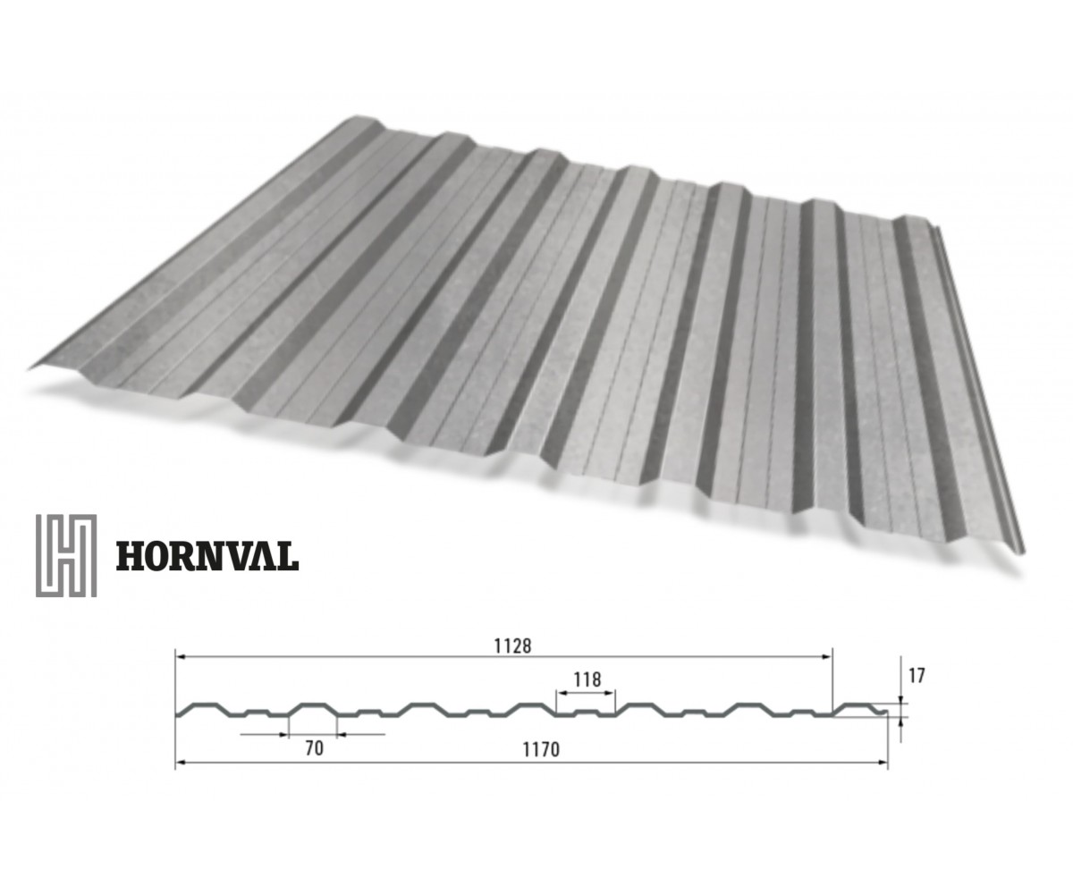 Trapecinis profilis T-18 plus MAX | Klinkera